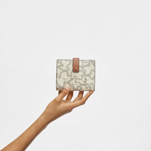 Beige Kaos Icon Wallet | TOUS