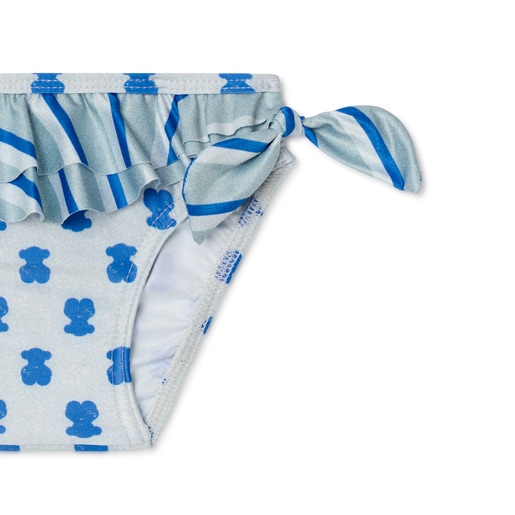 Bañador culetín de niña BCrash azul | TOUS