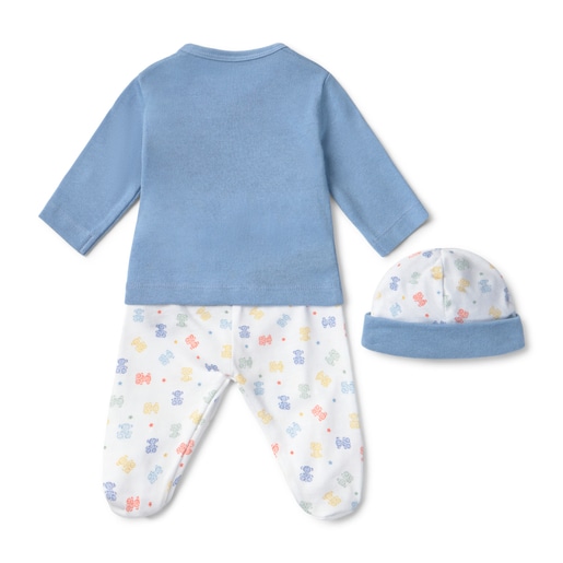 Newborn baby set in Star sky blue | TOUS