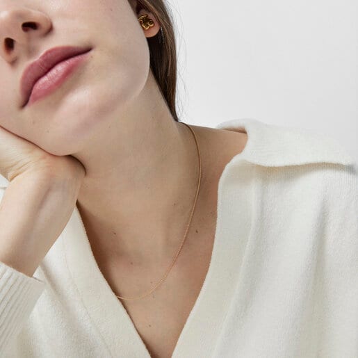 Cadena de oro cordón de 45cm TOUS Chain. | TOUS