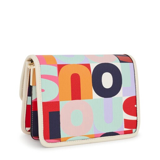 Small beige TOUS Mimic Audree Crossbody Bag | TOUS