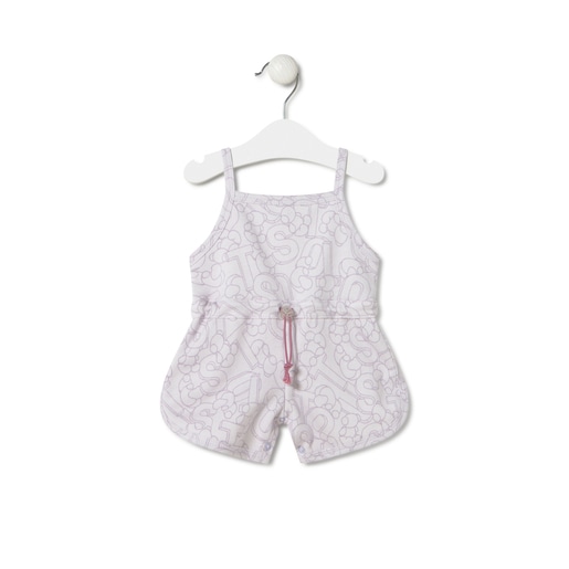 Mono de bebé de rizo Mix lila | TOUS