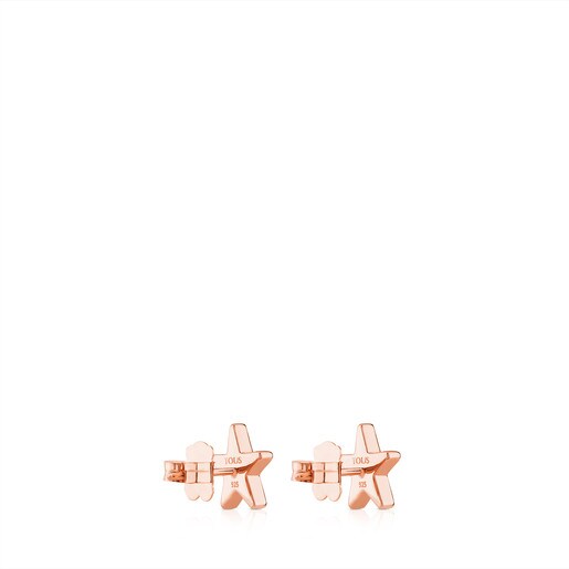 Ohrringe Sweet Dolls aus rosa Vermeil-Silber | TOUS