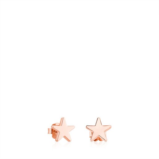 Ohrringe Sweet Dolls aus rosa Vermeil-Silber | TOUS