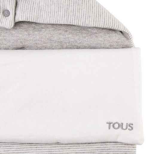 Saco rayado Risc Blanco | TOUS